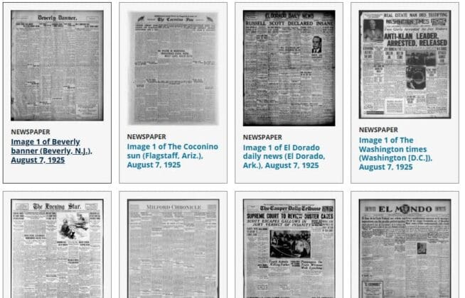 Chronicling America with a new look and new features | Slekt1